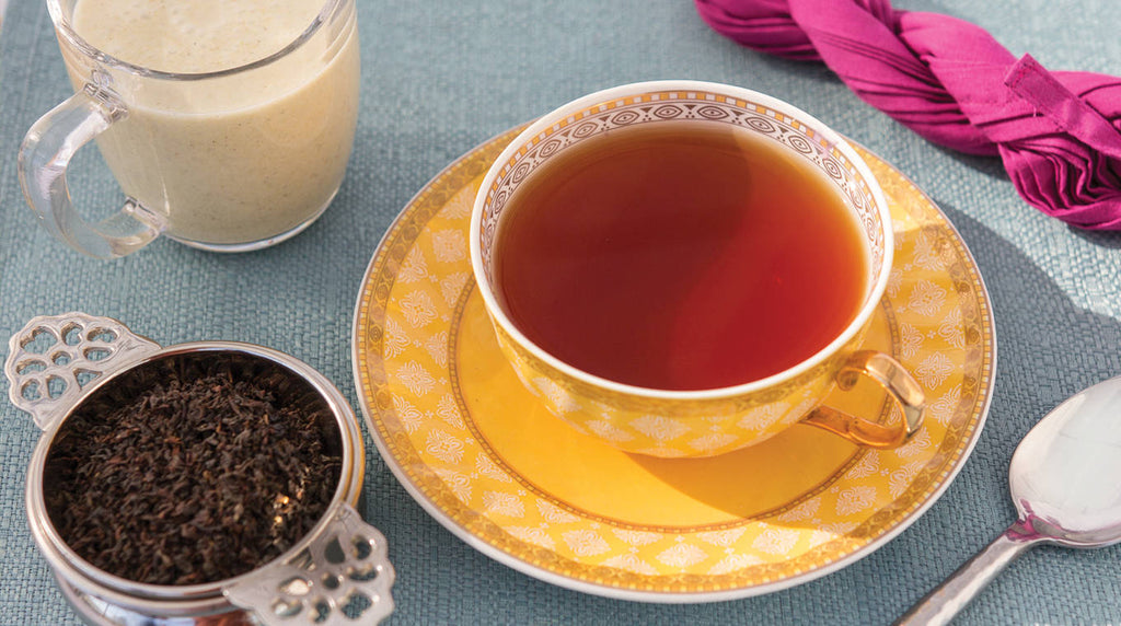Turmeric Chai Tea Recipe with Turmeric Boost Restore: Gaia Herbs®