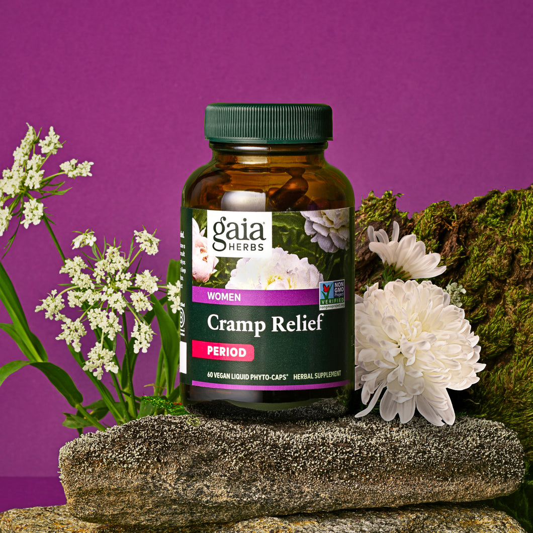 Cramp Relief Supplement for Occasional Menstrual Discomfort: Gaia Herbs®