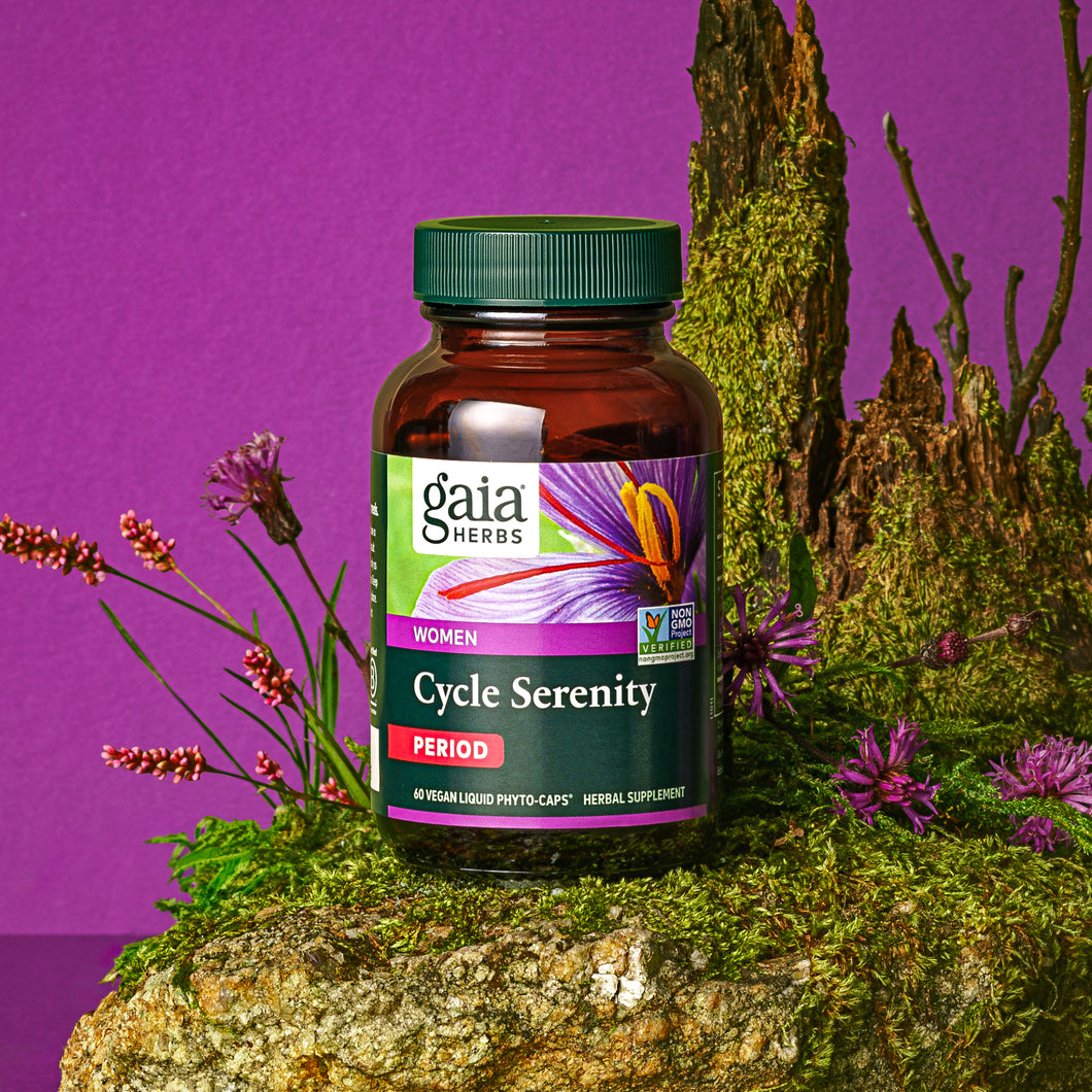 Cycle Serenity: Balanced Mood Support Herbal Supplement: Gaia Herbs®