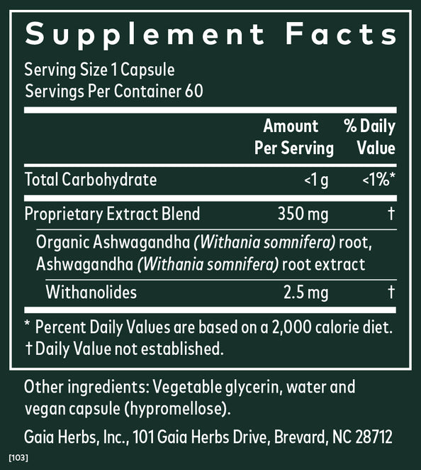 Ashwagandha Pills: Capsules For Stress