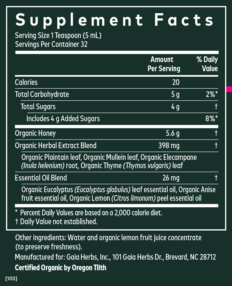 Bronchial Wellness Syrup for Immune Support – Purity-Tested