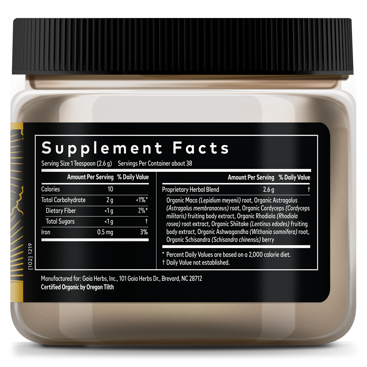 Adaptogen Powder Blend for Energy Support - Gaia Herbs