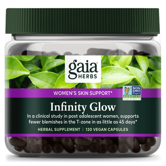 Infinity Glow Herbal Supplement: Natural Blemish Support: Gaia Herbs®