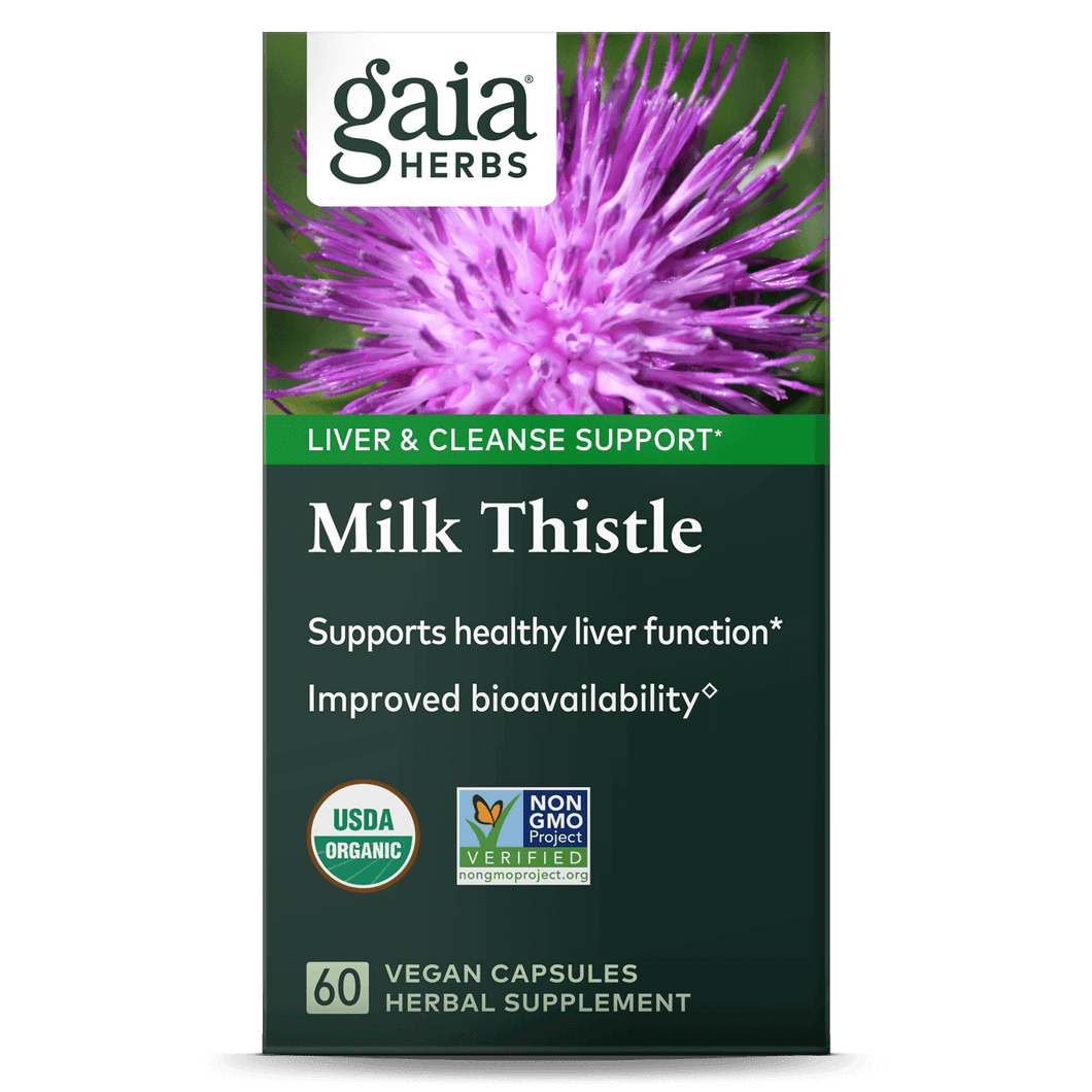 Milk Thistle Pills: Support Liver Function: Gaia Herbs®