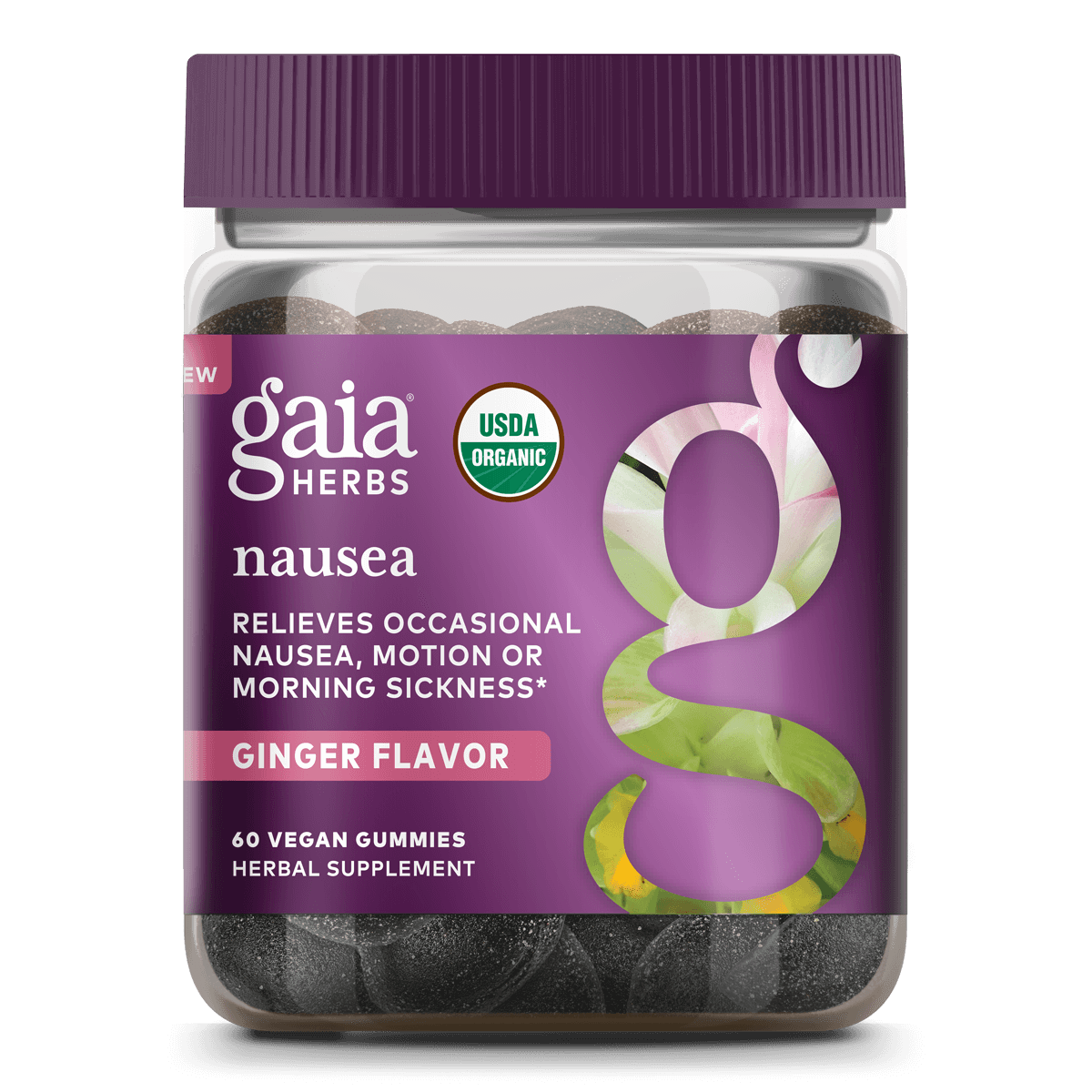 Nausea Gummies to Combat Occasional Nausea, Motion, & Morning Sickness