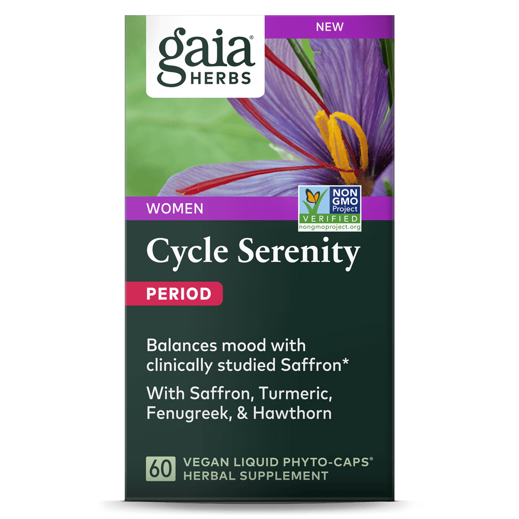 Cycle Serenity: Balanced Mood Support Herbal Supplement: Gaia Herbs®