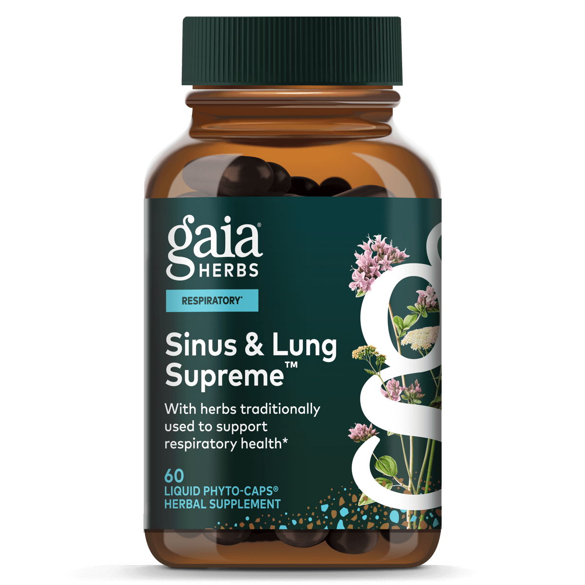 Sinus & Lung Supreme - Herbal Sinus Capsules* | Gaia Herbs