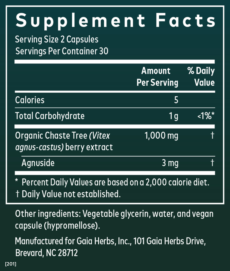 Vitex Chasteberry Hormone Balance Supplement: Gaia Herbs®