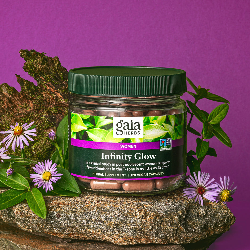 Infinity Glow Herbal Supplement: Natural Blemish Support: Gaia Herbs®