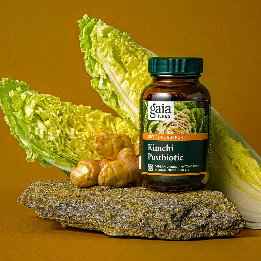 Kimchi Postbiotics: Fermented Gut Microbiome Supplement: Gaia Herbs®