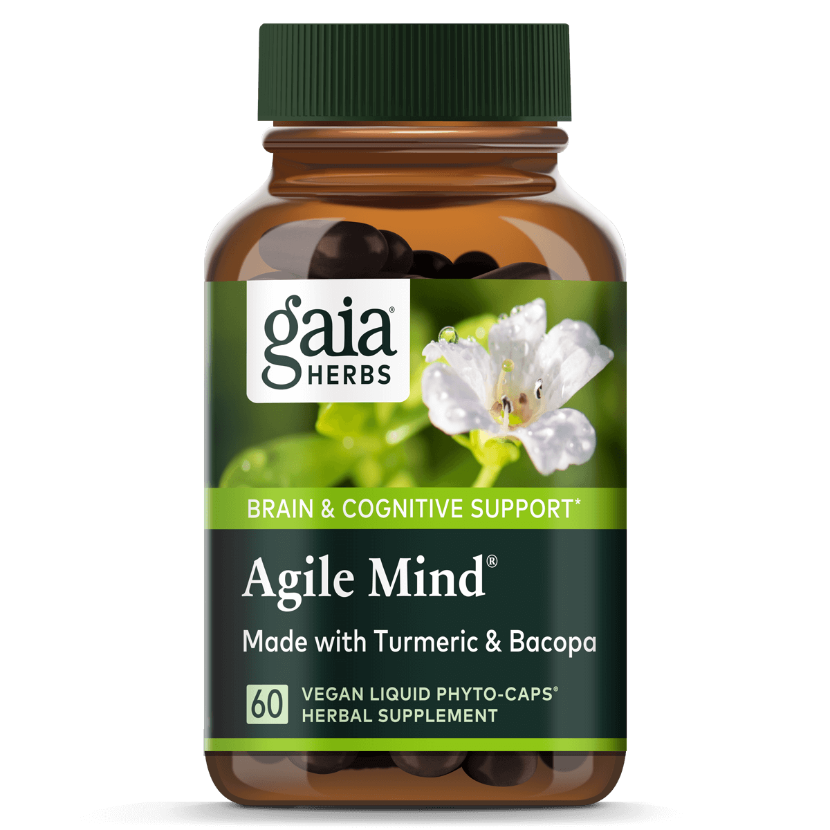 Cognitive & Memory Supplements - Agile Mind | Gaia Herbs: Gaia Herbs®