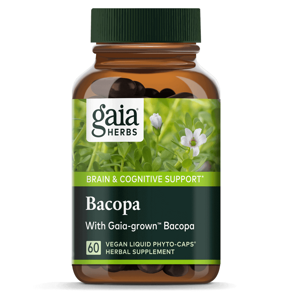 Bacopa Supplement for Brain & Cognitive Support: Gaia Herbs®