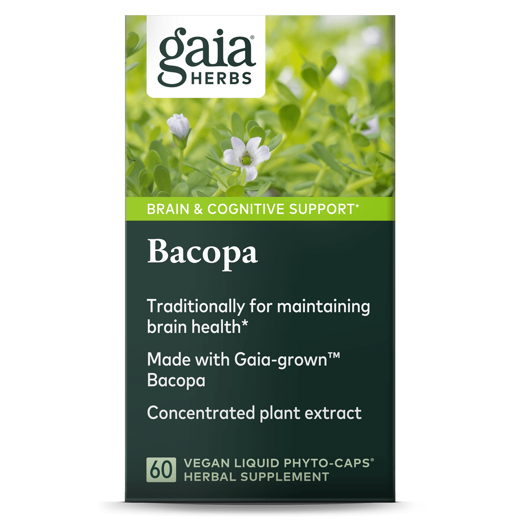Bacopa Supplement for Brain & Cognitive Support: Gaia Herbs®