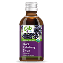 GaiaKids® Herbal Supplements for Children | Cough Syrup, Elderberry: Gaia Herbs®