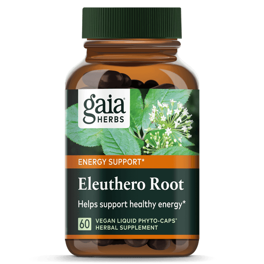 Eleuthero Root Capsules, Supplements: Energy/Stamina Support: Gaia Herbs®