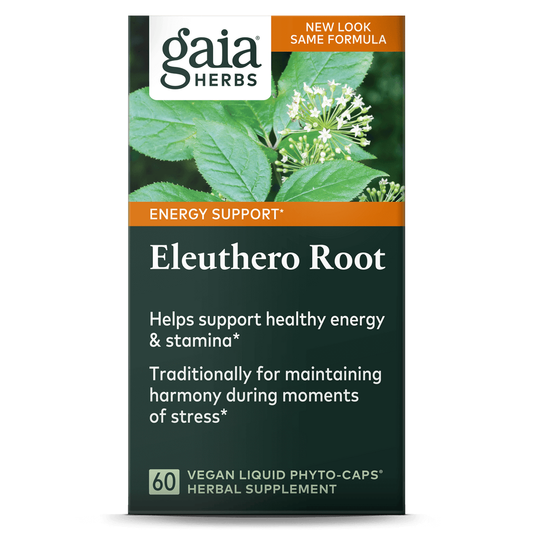 Eleuthero Root Capsules, Supplements: Energy/Stamina Support: Gaia Herbs®