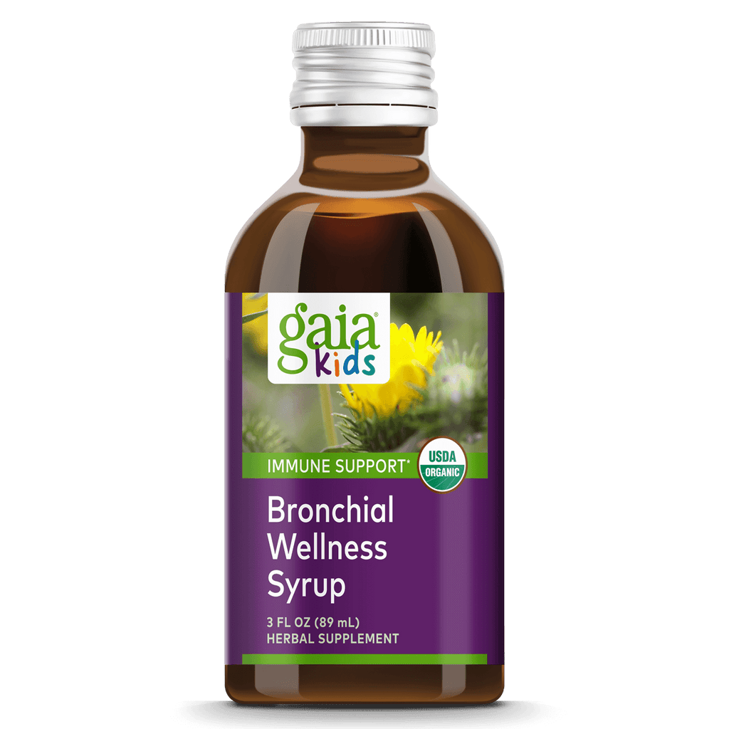 Organic Bronchial Syrup for Kids - Immune Support Syrup: Gaia Herbs®