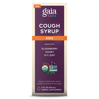 GaiaKids® Herbal Supplements for Children | Cough Syrup, Elderberry: Gaia Herbs®