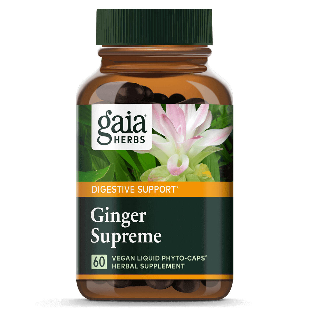 Ginger Root Supplements for Digestion Support