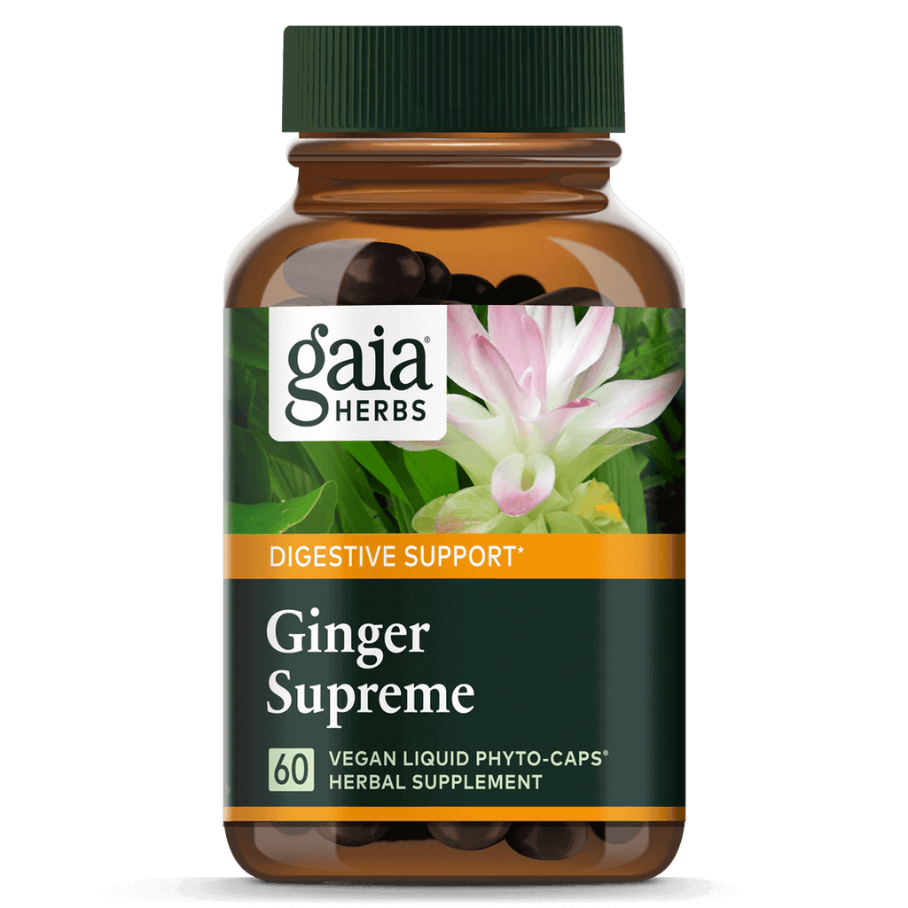 Ginger Root Supplements for Digestion Support: Gaia Herbs®
