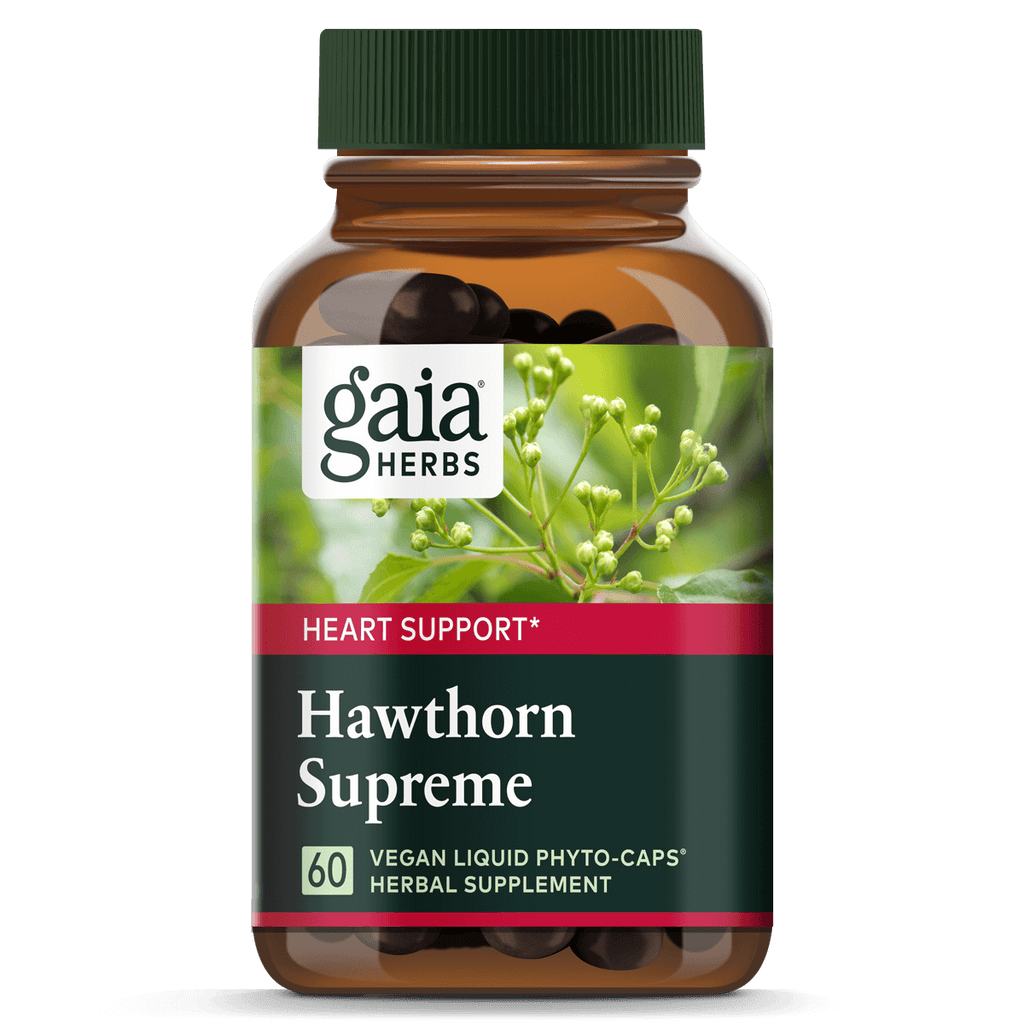 Hawthorn Supreme® Supplement - Hawthorn Berry Pills: Gaia Herbs®