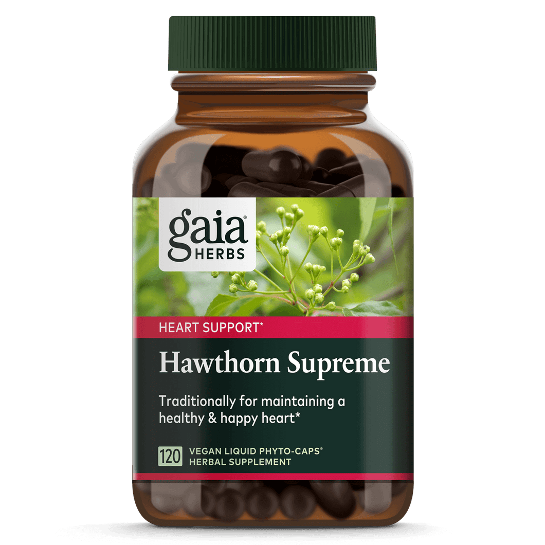 Hawthorn Supreme® Supplement - Hawthorn Berry Pills: Gaia Herbs®