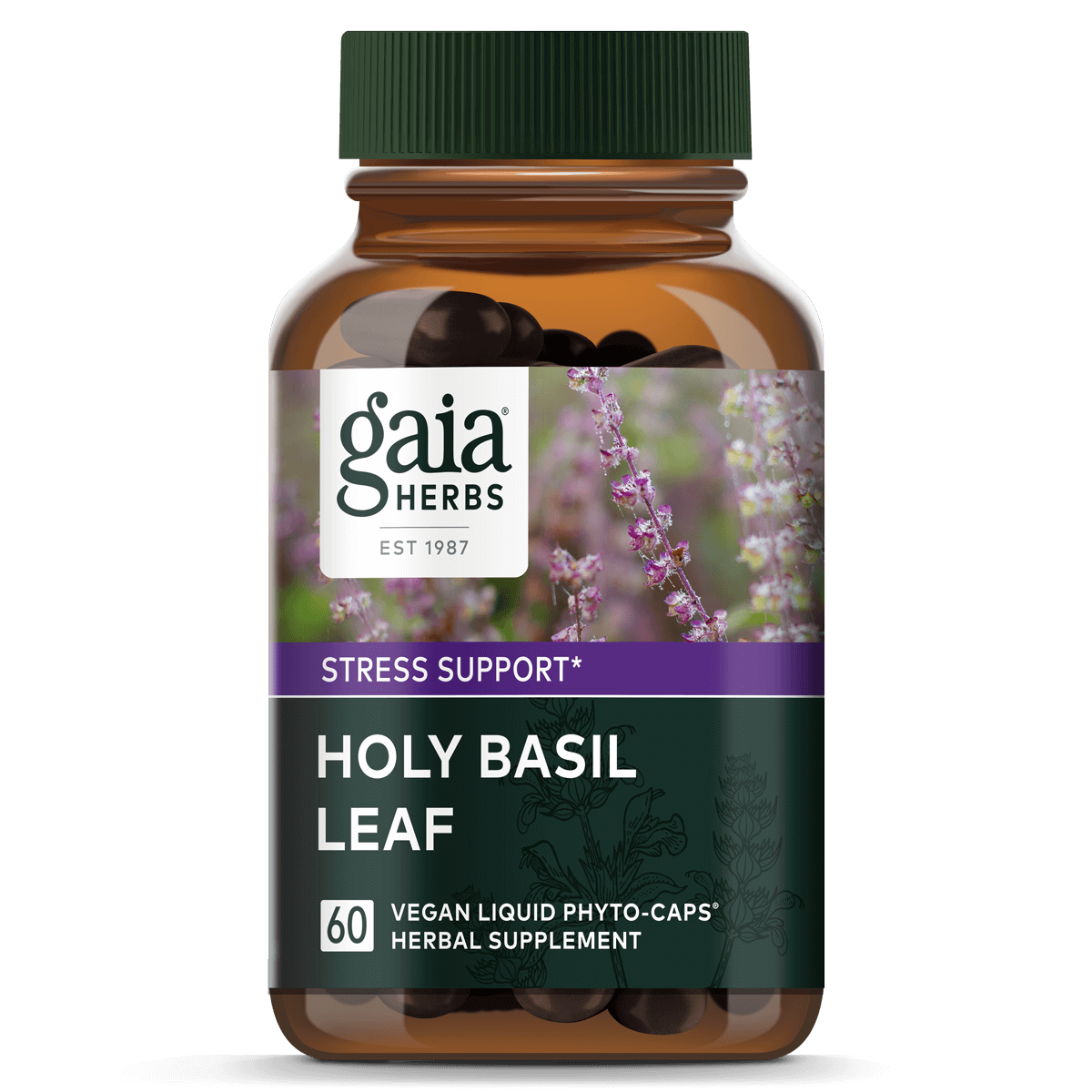 Holy Basil Supplement - Vegan & Purity Tested: Gaia Herbs®