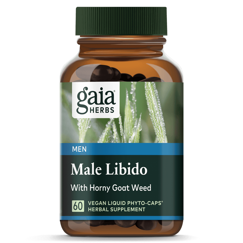Libido Support Pills for Men | Purity-Tested Herbal Supplement: Gaia Herbs®
