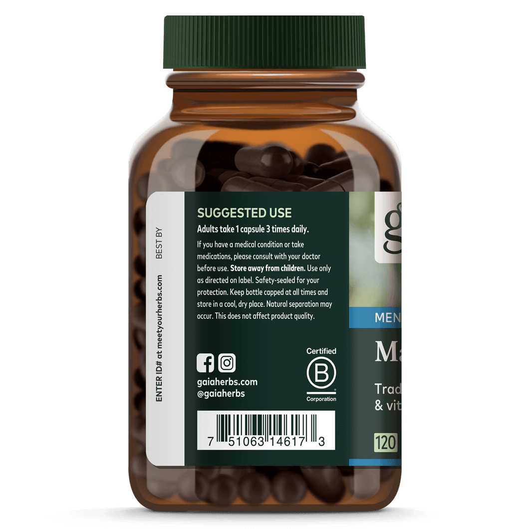 Libido Support Pills for Men | Purity-Tested Herbal Supplement: Gaia Herbs®