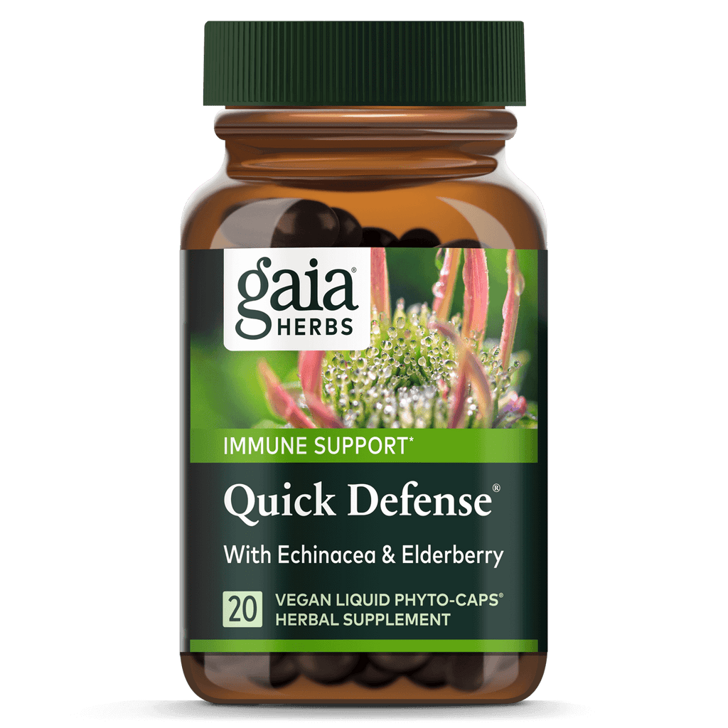Immune Defense Supplement - Quick Defense | Gaia Herbs: Gaia Herbs®
