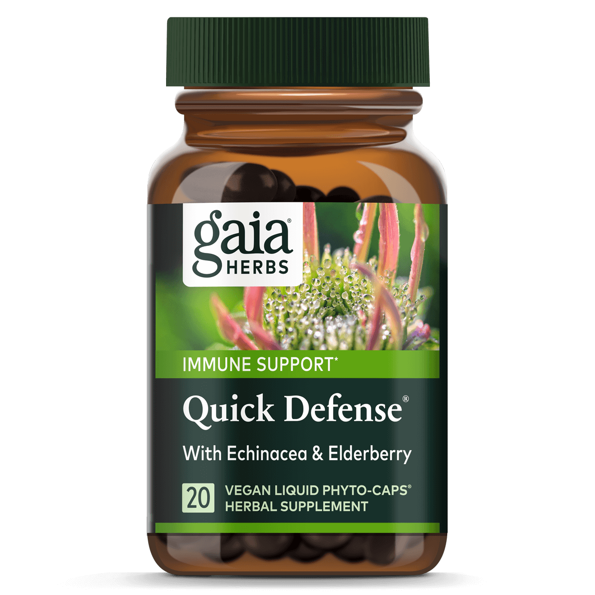 Immune Defense Supplement - Quick Defense | Gaia Herbs: Gaia Herbs®