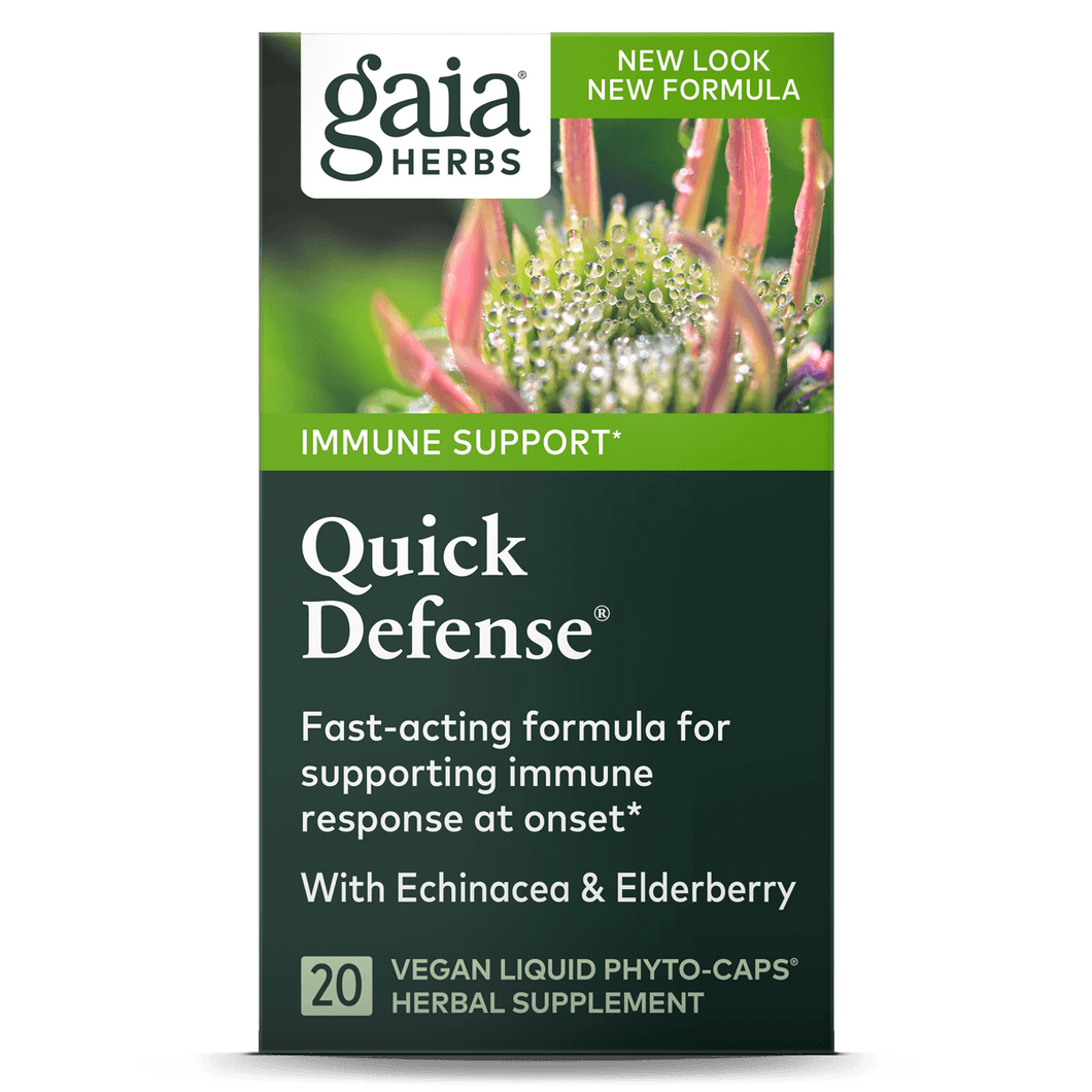 Immune Defense Supplement - Quick Defense | Gaia Herbs: Gaia Herbs®
