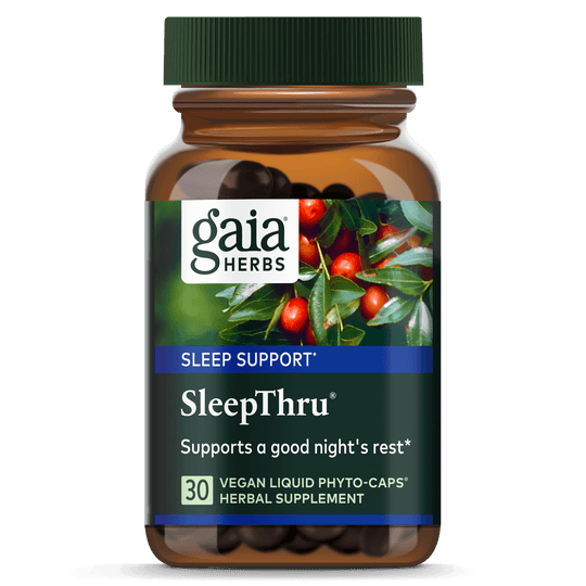 SleepThru®- Natural Sleep Ashwagandha Supplement: Gaia Herbs®