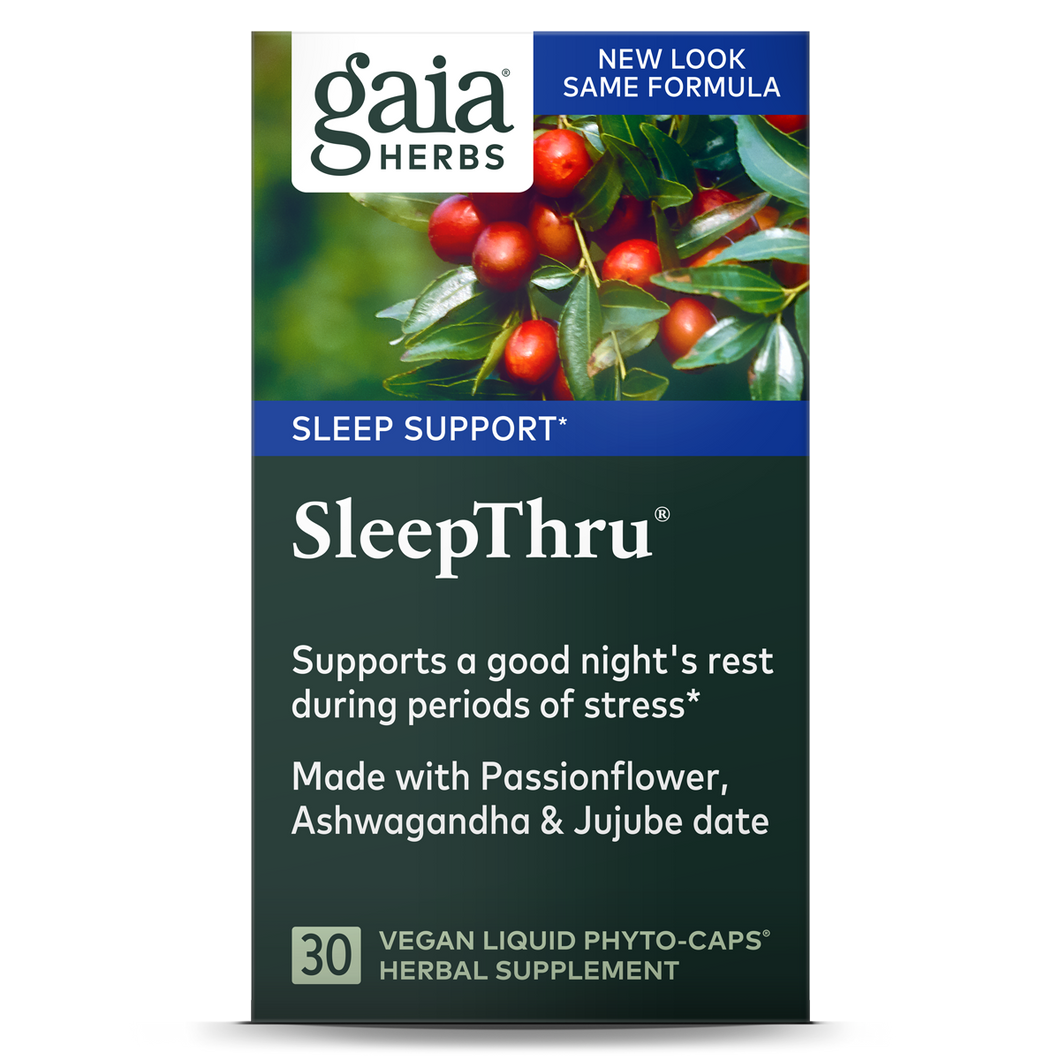 SleepThru®- Natural Sleep Ashwagandha Supplement: Gaia Herbs®