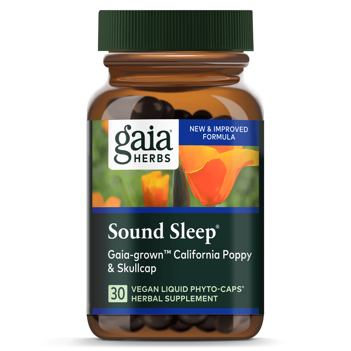 Deep Sleep Supplement With Skullcap - Sound Sleep®: Gaia Herbs®