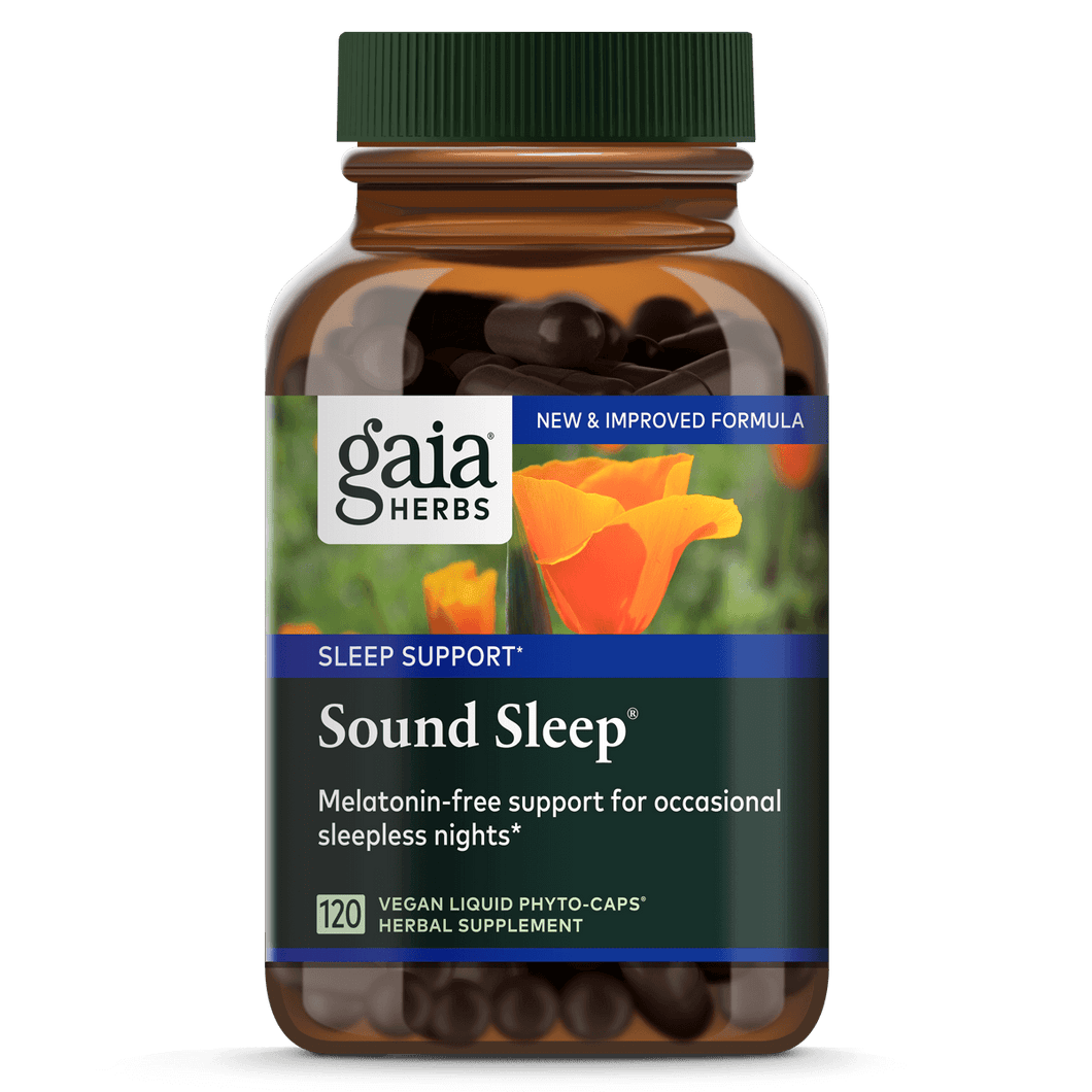 Deep Sleep Supplement With Skullcap - Sound Sleep®: Gaia Herbs®