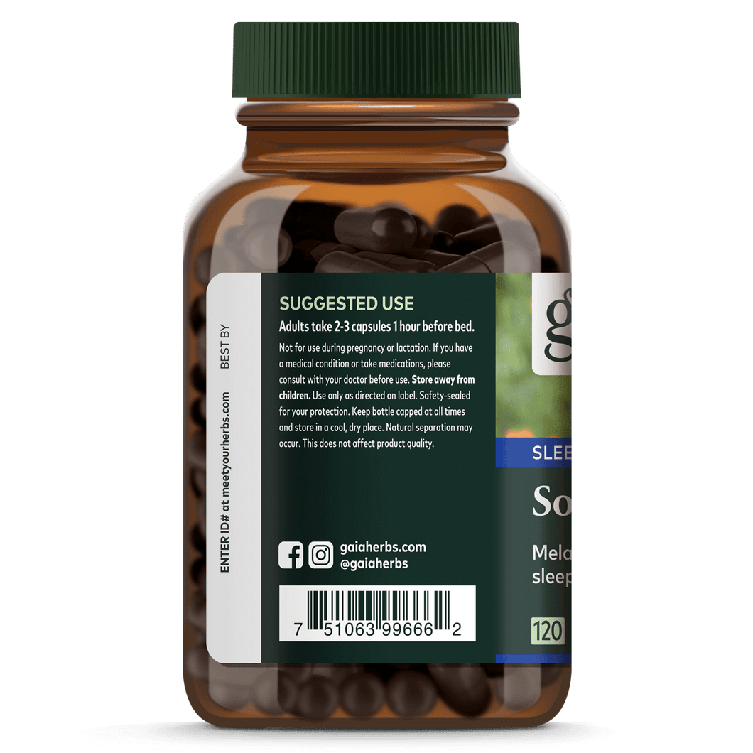 Deep Sleep Supplement With Skullcap - Sound Sleep®: Gaia Herbs®