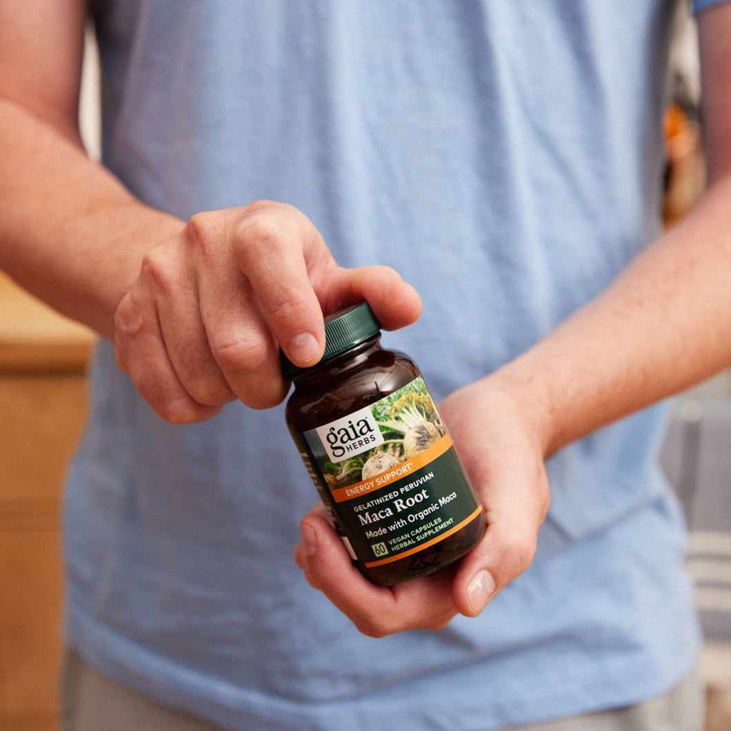 Maca Root Pills- Energy, Performance Support | Gaia Herbs®: Gaia Herbs®